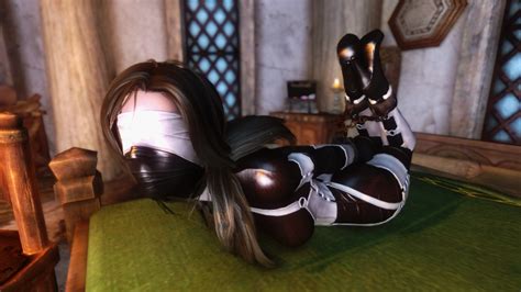 Rule 34 1girls 3d Blindfold Bondage Bound Ankles Bound Wrists Hogtie