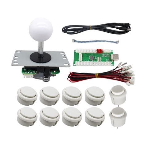 Piartly Arcade Joystick Replaced Part Gaming Buttons Fine Workmanship