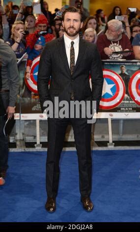 London Uk Chris Evans At Captain America The Winter Soldier Uk