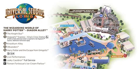 Harry Potter Park Orlando Map Interactive Map Of Orlando Kietfh