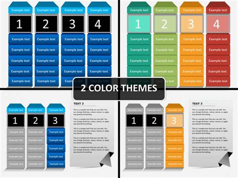 Table With Numbers PowerPoint And Google Slides Template Powerpoint Google Slides Template