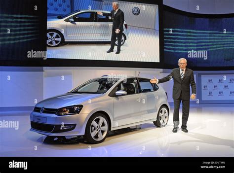 Ulrich Hackenberg The Head Of Development At Volkswagen Poses During