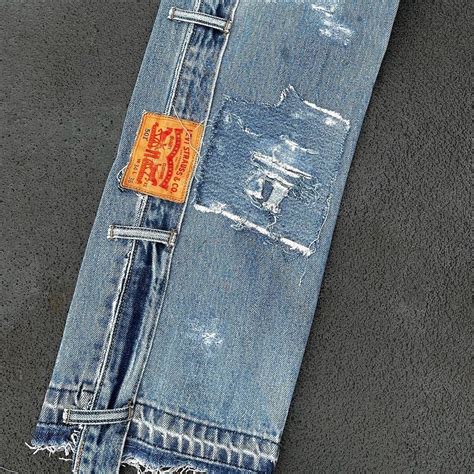 Levi Patchwork Jeans Custom Made To Order Not For Depop