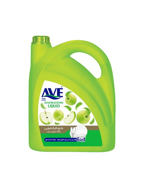 Ave Dish Washing Liquid Apple Scent 4 Ltr