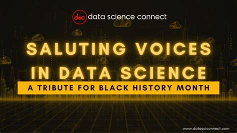 Data Science Connect On Linkedin Blackhistorymonth Datascience Diversity Data