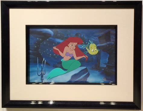 Animation Collection Original Production Animation Cels Of Ariel
