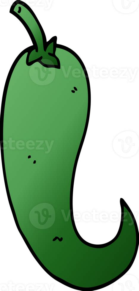 Cartoon Doodle Chilli Pepper 45096176 Png