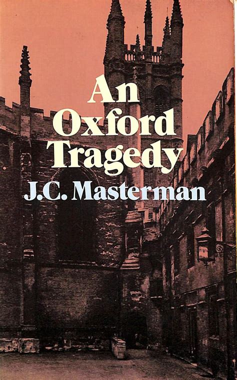 Oxford Tragedy Uk Masterman J C 9780486241654 Books