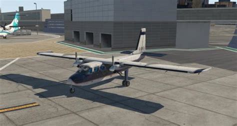 Torquesim Bn 2t Turbine Islander G Ored Livery General Aviation X Pilot