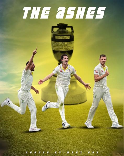 The Ashes💥 In 2025 My Pictures Cricket Poster Poster Design