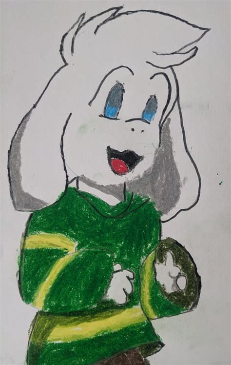 I Drew Asriel Rasrielundertale