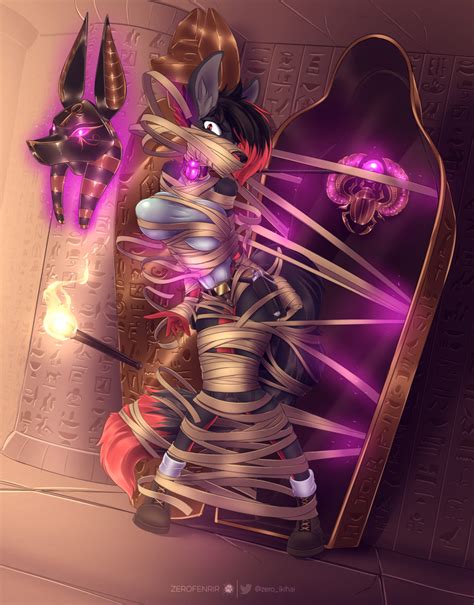 Rule 34 2022 Absurd Res Anthro Anubis Arthropod Asian Mythology Beetle Black Hair Bondage