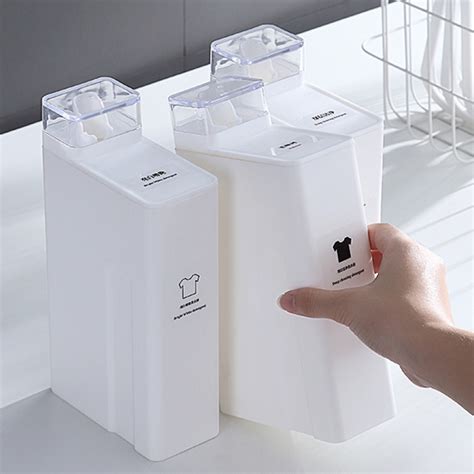 Laundry Detergent Bottle Easy Storage Softener Shampoo Shower Gel