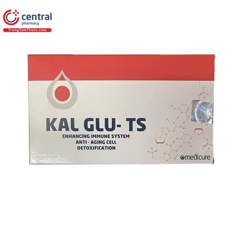 ChÍnh HÃng Thuốc Kal Glu Ts Tăng Cường Hệ Miễn Dịch Sáng Da