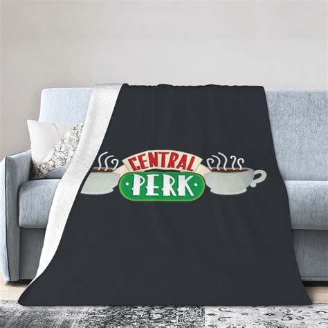 Friends Tv Show Central Perk Soft Throw Blanket Premium Fleece Blanket