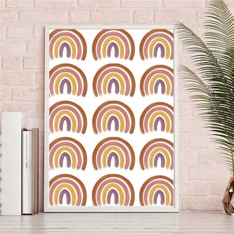 Rainbow Art Print Etsy