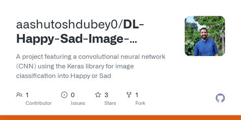 Github Aashutoshdubey0dl Happy Sad Image Classification A Project