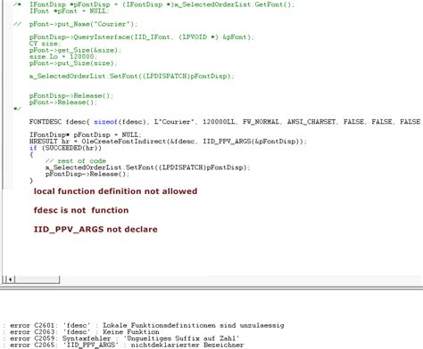 C Mfc Version 6 Combobox Font Microsoft Qanda