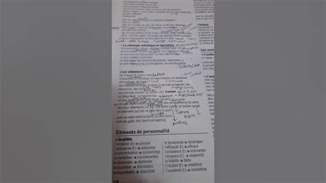 Delf A2 B1 Tcf Tef Chapter 1 Vocabulary Physical Appearance And