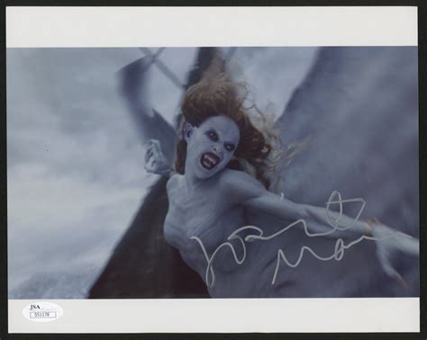 Josie Maran Signed Van Helsing 8x10 Photo Jsa Coa Pristine Auction