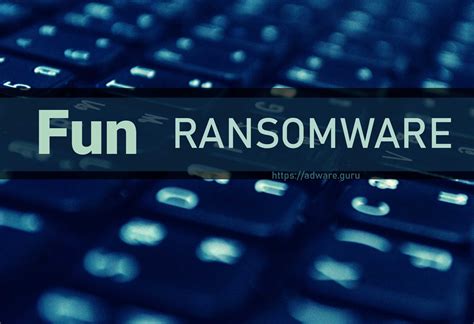 remove fun virus funny files ransomware adware guru