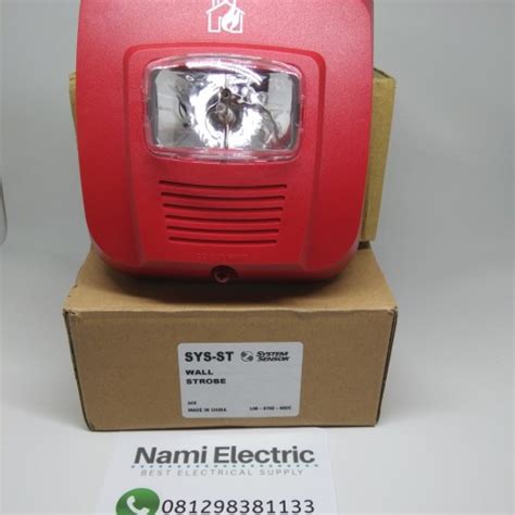 Jual Notifier Horn Strobe Sys St System Sensor Jakarta Pusat Nami Electric Tokopedia