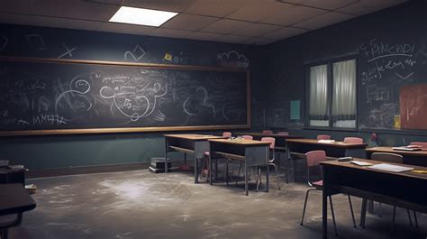 空旷教室学校插画图片 包图网