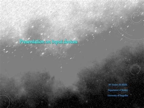 Input Devices Pptx Computer Peripherals Computing