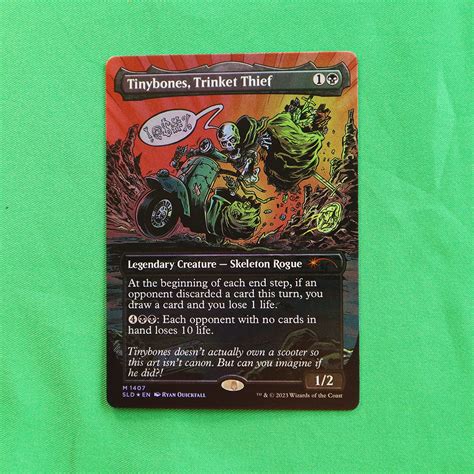 Tinybones Trinket Thief 1407 Secret Lair Drop Sld Foil Mtg Proxy