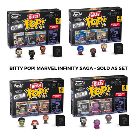 [eta Dec 2023] Funko Bitty Pop Marvel Mini Collectible Toys Hobbies And Toys Toys And Games On