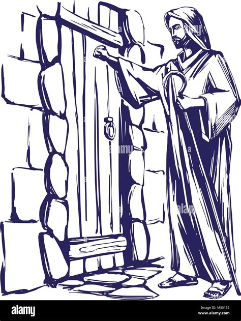 Imagen De Jesus Tocando La Puerta