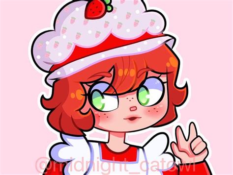 Strawberry Shortcake Fanart Cute Art Art Fan Art