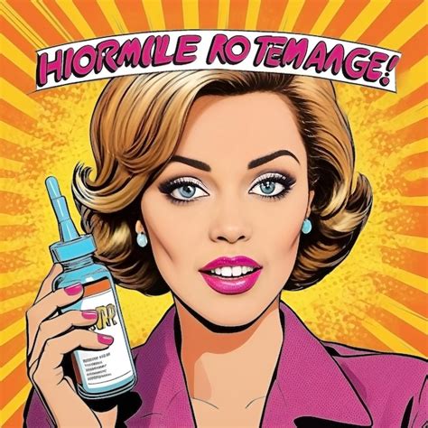 Hormone Replacement Therapy Premium Ai Generated Image