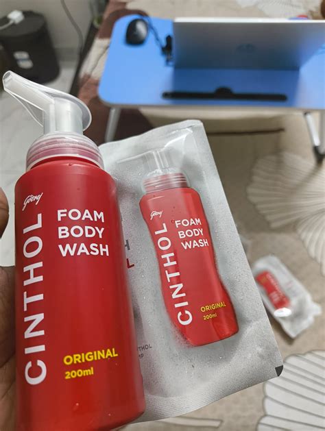 Buy Cinthol Original Foam Body Wash Combi Pack 600ml 1 Bottle And 2