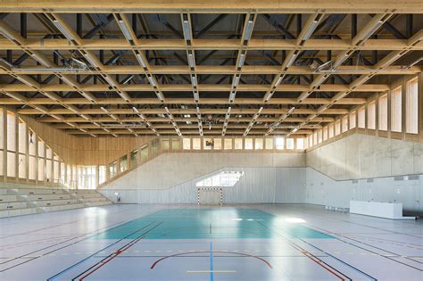 Gallery Of Sports Center In Neudorf Atelier Zündel Cristea 10 Schulen In Der Architektur