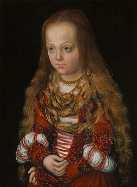 Une Princesse De Saxe Lucas Cranach The Elder