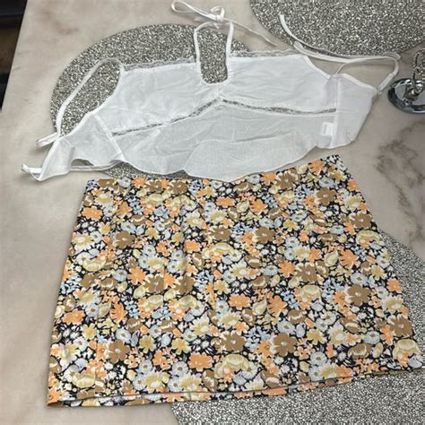 Dolls Kill Tops Dollskill Skirt Set Small Med Poshmark