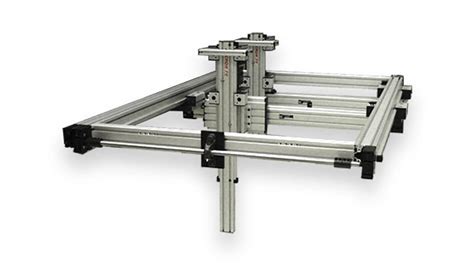 6 Axis Gantry System Uses Actuators In Industrial Automation