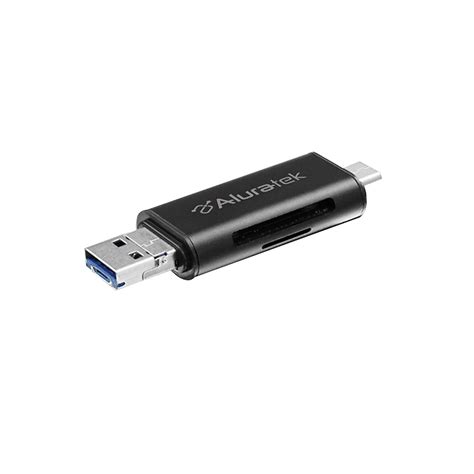 Aluratek Aucrc300f Usb 31type Cmicro Usb Multi Format Sd Card Reader
