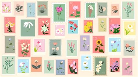 Postage Stamp Laptop Wallpaper Laptop Wallpaper Cute Desktop