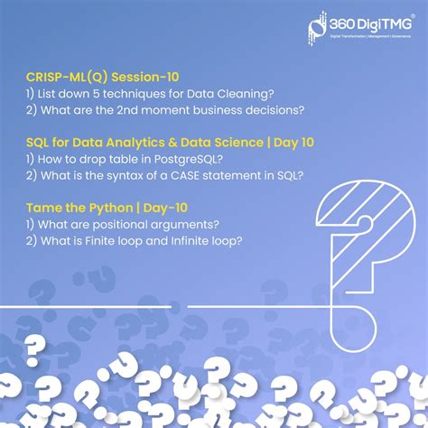 360digitmg On Linkedin Day 10 Learning Assessment Follow Us On