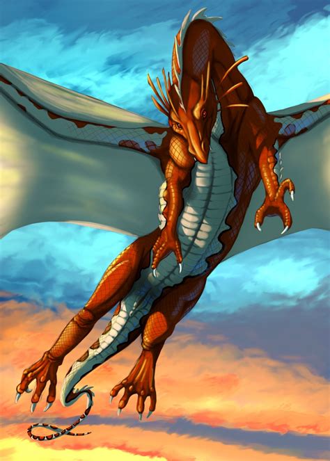 Rule 34 Anus Claws Digitigrade Dragon Female Feral Flying Looking At