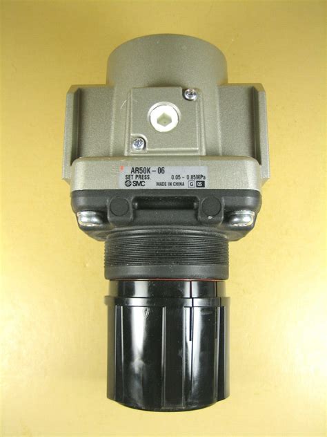 Smc Ar50k 06 Pneumatic Regulator 34 Npt Ebay