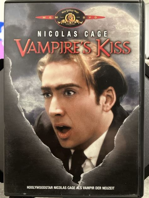 Nicolas Cage Vampires Kiss Dvd Top Zustand Neu Gemäss