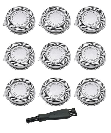 Taruimoo 9pcs Hq8 Replacement Heads With One Cleaning Brush