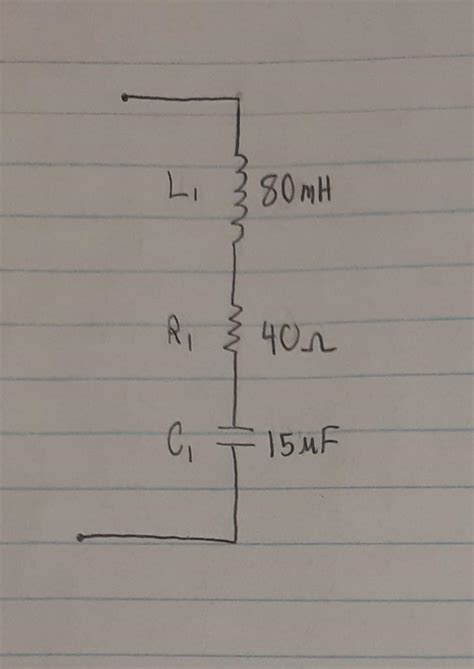 Solved Obtain The Complex Impedance And Put It In Polar Form