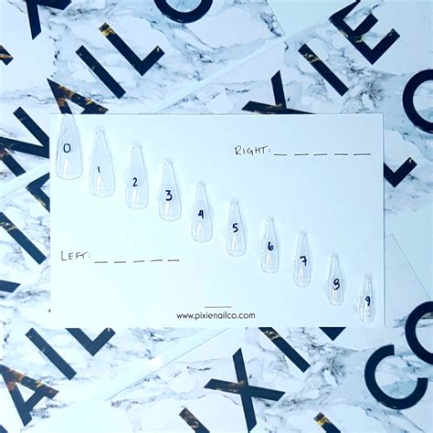Sizing Kit Pixie Nail Co