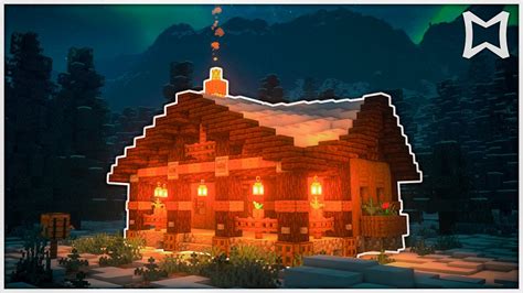 Snow Biome Minecraft House Designs Snow Cabin Build Ideas In Minecraft