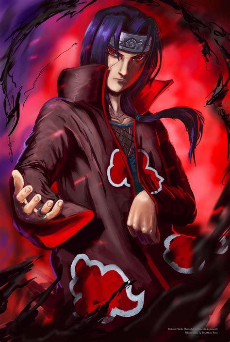 Artstation Fan Art Uchiha Itachi