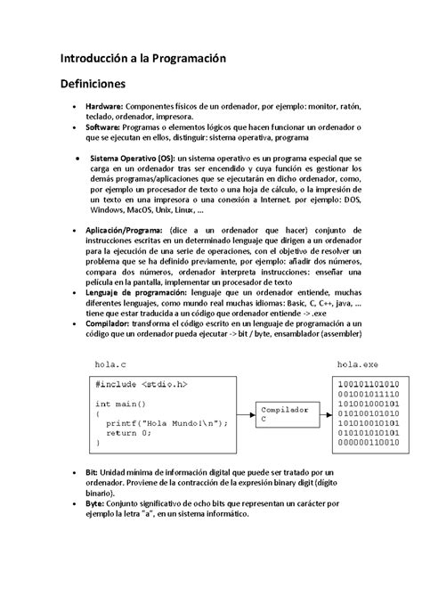 Para Empezar A Entender Lo Que Es La Programación 13 1 Introducción A La Programación